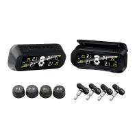 China High Precision Wireless TPMS Solar Tire Pressure Monitoring System Universal External Sensor Car Tire Alert for sale