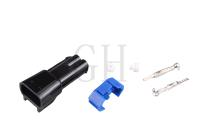 China Dongfeng 709 Car AC Compressor Plug 2 Pin Connector AX7A8885 AX7A8889 for sale