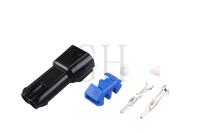 China Dongfeng 709 Car AC Compressor Plug 2 Pin Connector AX7A8885 AX7A8889 for sale