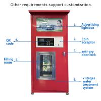 China Hot Selling Wholesale RO Wall Hanging 400 Gallon IC Card Pure Water Vending Machine for sale