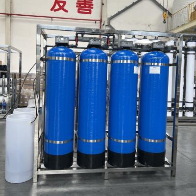 China 1500l/h Auto Cleaning Water Treatment Machines Osmose Ro Water Filter Treatment Plant System Automatic Water Purifier Machine for sale