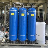 China 1500l/h Auto Cleaning Reverse Osmosis Water Purification System Water Treatment Machinery With Salt Tank for sale