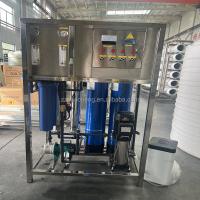 China 1000l/h Reverse Osmosis Water Purification Water Treatment Equipment With Uv Disinfector/ozone Generator Machine for sale