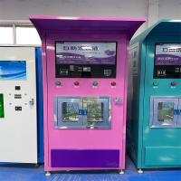 China Factory Price Coin Token QR Code Payment System Filling 1L Bottle Laundry Liquid Detergent Vending Machine for sale