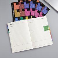 China Calendar Stickers Monthly Planner Gift for Journal Notebook Agenda Style Memo Pads for sale