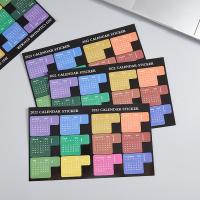 China Calendar Stickers Monthly Planner Gift for Journal Notebook Agenda Style Memo Pads for sale