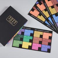 China Calendar Stickers Monthly Planner Gift for Journal Notebook Agenda Style Memo Pads for sale