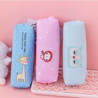 China Cute School Pencil Case with Custom Design by Talented Artist and Zipper Closure for sale