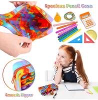 China 185*95*40cm Food Grade Silicon Bubble Pencil Bag for Unisex Sensory Push and Storage for sale