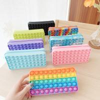China 185*95*40cm Food Grade Silicon Bubble Pencil Bag for Unisex Sensory Push and Storage for sale