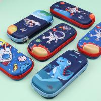 China School Students' Waterproof Hard-shell Pencil Case with Zipper Closure and Large Capacity for sale