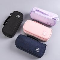 China Multifunctional Storage Pencil Case Fashion Canvas Stationery Bag for Schools Offices for sale