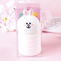 China Silicone Animal Design Capacity Washable Pencil Case Stationery Set for Kids in Style for sale