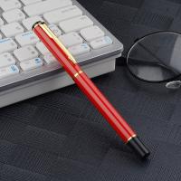 China Customized Logo Luxury Metal Roller Fountain Pen for Men Heat Sensitive Erasable Ink for sale
