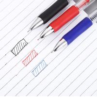 China NO Erasable Gel-Ink Pen Student Office Supplies Custom Logo Plastic Gel Pen for sale