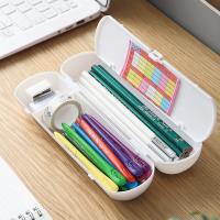 China Transparent PVC Plastic Cute Pure Clear Pencil Case for Schools Offices Unisex Design for sale
