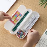 China Transparent PVC Plastic Cute Pure Clear Pencil Case for Schools Offices Unisex Design for sale