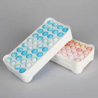 China Novelty Silicone Pencil Case for Stress Relief and Temperature Range -40 °C to 230 °C for sale