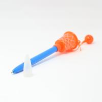 China Office School Pen with Unique Customized Logo Basketball Shape Topper Stationery for sale