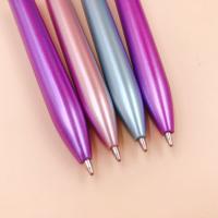 China 240M Writing Length Ballpoint Pen in PDQ CDU Display Case Box Custom Color Diamond Pen for sale