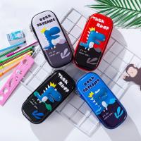 China Cute Student Cartoon Stationery Box EVA Custom Logo 3D Anti Drop Pencil Case for Kids for sale