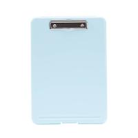 China Eco-friendly A4 Plastic Foldable Clipboard Storage Nursing Clipboard Document Case for sale