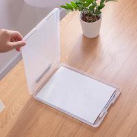 China Eco-friendly A4 Plastic Foldable Clipboard Storage Nursing Clipboard Document Case for sale