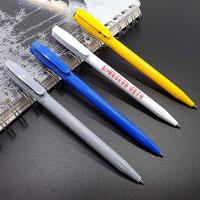 China Office School Stationery Personalized Click Ball with Custom Logo Ballpoint Pen for sale