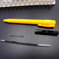 China Office School Stationery Personalized Click Ball with Custom Logo Ballpoint Pen for sale