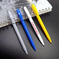 China Office School Stationery Personalized Click Ball with Custom Logo Ballpoint Pen for sale
