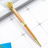 China NO Erasable Style Crown Metal Pen with Custom Logo and Heat Sensitive Erasable Ink for sale
