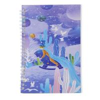 China 2021 Cute 3D Cartoon Design Hard Cover Diary Notebook for Student LOGO Customized Logo for sale