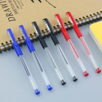China Smooth Writing Carbon Water-Based Pen Custom 0.5mm Needle Tube in Black Red Blue for sale