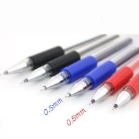 China Smooth Writing Carbon Water-Based Pen Custom 0.5mm Needle Tube in Black Red Blue for sale