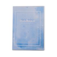 China Custom Logo School Stationery Saddle Stitching A5 Size Soft Cover Notebook for Gift for sale