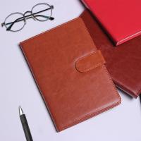China Personalized Notebook with Luxury Soft PU Leather Cover and Customized Paper Material for sale