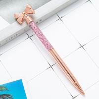 China Novelty Crystal Diamond Ball Point Pen Cute Princess Pen Assortment for Office School for sale