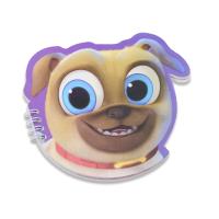 China Elastic Kawaii Stationery Mini Notebook Cute Cartoon Dog Design 30 Sheets Inner Pages for sale