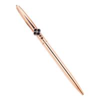 China Crystal Ball Point Pen 0.7MM Gel Pen Cute Design Stationery with 240M Writing Length for sale