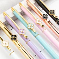 China Crystal Ball Point Pen 0.7MM Gel Pen Cute Design Stationery with 240M Writing Length for sale