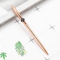 China Crystal Ball Point Pen 0.7MM Gel Pen Cute Design Stationery with 240M Writing Length for sale