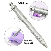 China Office School Pen 2021 Multifunction Vernier Caliper Roller Ball Pen Stationery Ball-Point for sale
