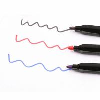 China Paper Writing Medium Gel-Ink Permanent Marker Pen with Fast Drying Ink and Single Head Design for sale