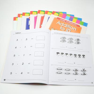 China Customized Logo 2022 English Student Workbook Exercise Book for Drawing And Writing for sale