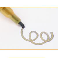 China Double line outline pen 9 colors marker highlighter color marker fluorescence pen for sale