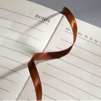 China Customized Paper Business Logo Printed Debossed Soft Black PU Planner A5 Leather Notebooks for sale