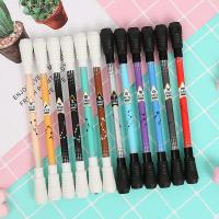 China 2022 Multi-Function Office Writing Pen Ballpoint Class Spinning Plastic Gift Refills for sale