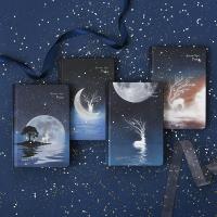 China Customized Logo 2022 Creative Luminous Deer Hardback Stationery Gift Notebook Diary Set for sale