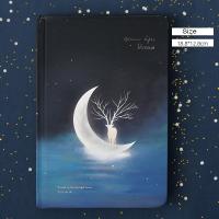 China Customized Logo 2022 Creative Luminous Deer Hardback Stationery Gift Notebook Diary Set for sale