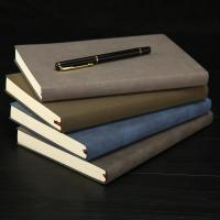 China Business Journal Custom A5 Planner PU Leather Notebook Set with Logo and Paper Cover for sale